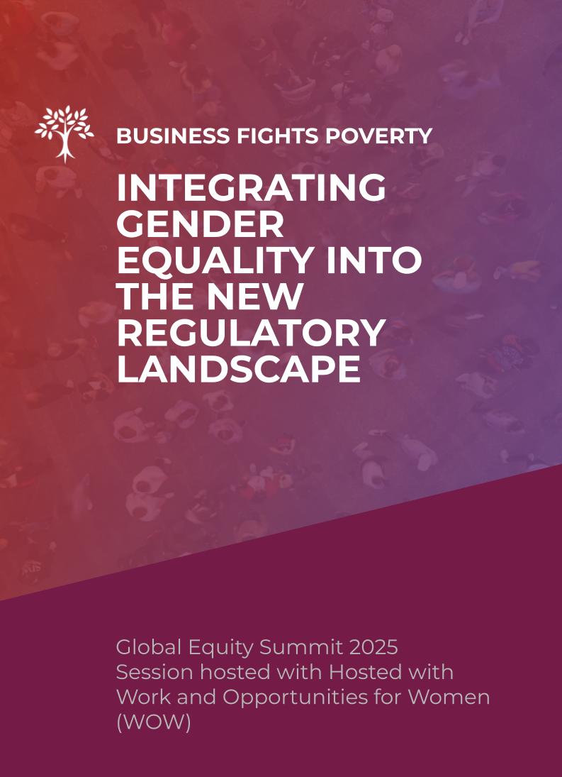 Women’s Equality in the EU Regulatory Landscape